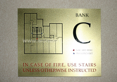 Evacuation Signs for Elevators - Wonderful Signs New York ...